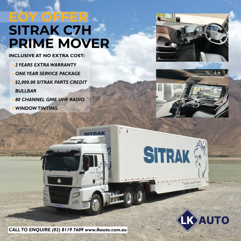 Sitrak C7H 6x4 Prime Mover Freight Truck